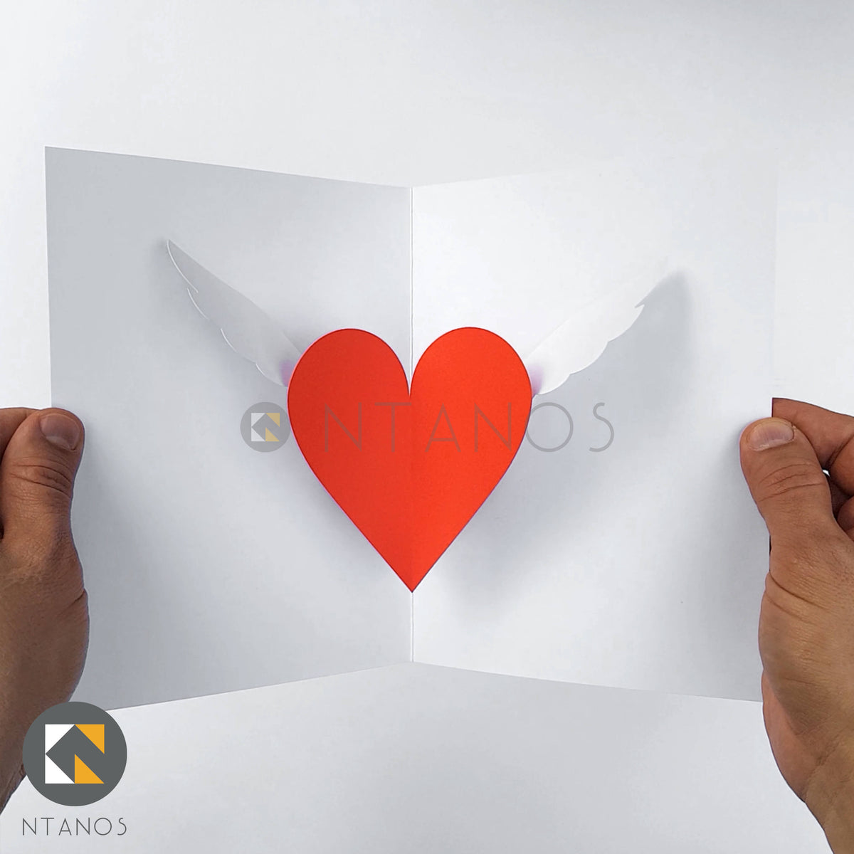 DIY Valentine's Day Pop-up Card – Ntanos