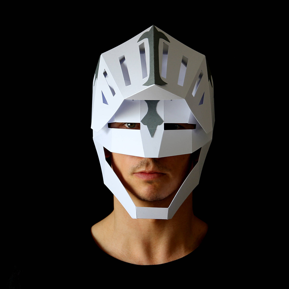 Knight Armour Paper Helmet | Papercraft Masks Templates By Ntanos