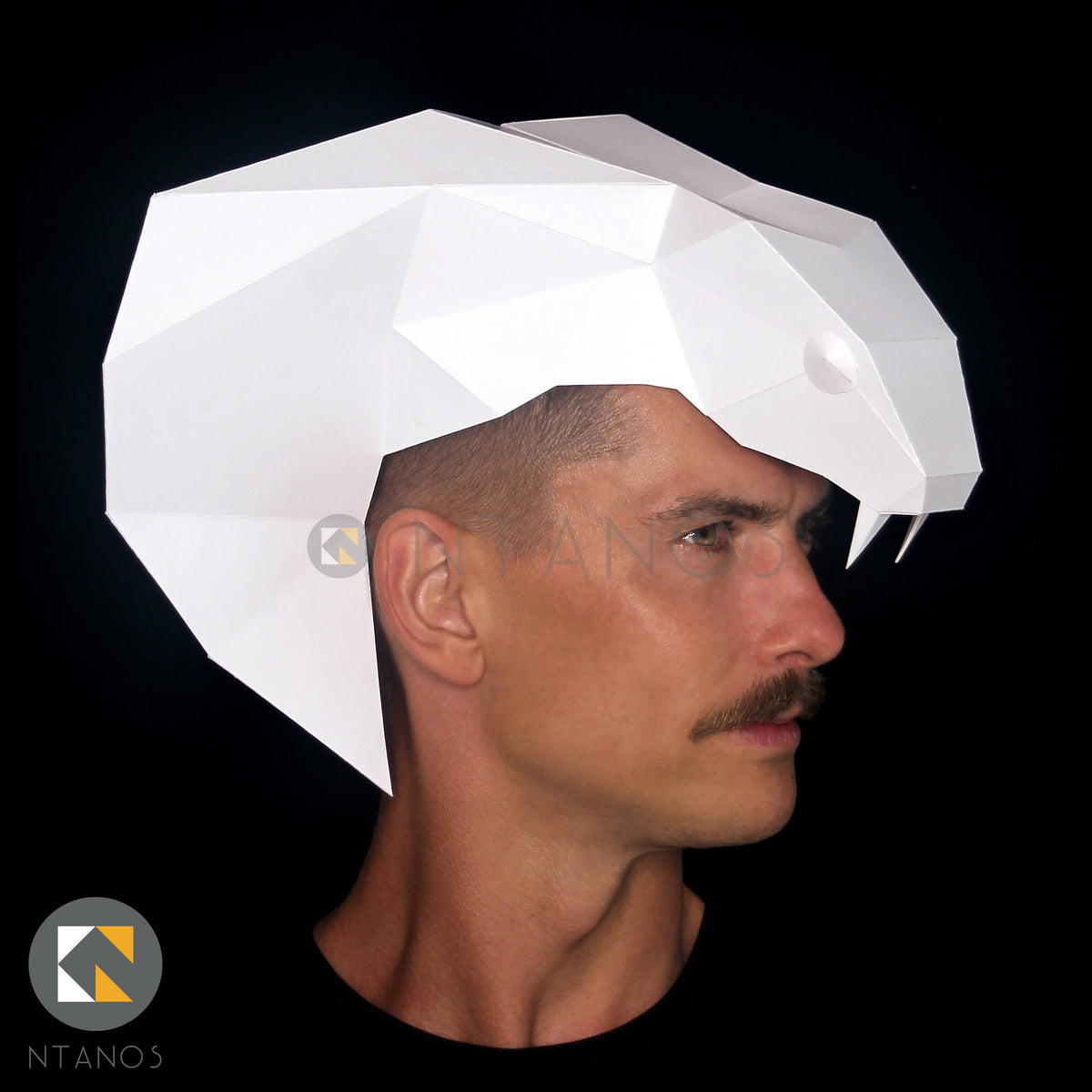 Cobra Headpiece | Papercraft Templates By Ntanos | PDF Download