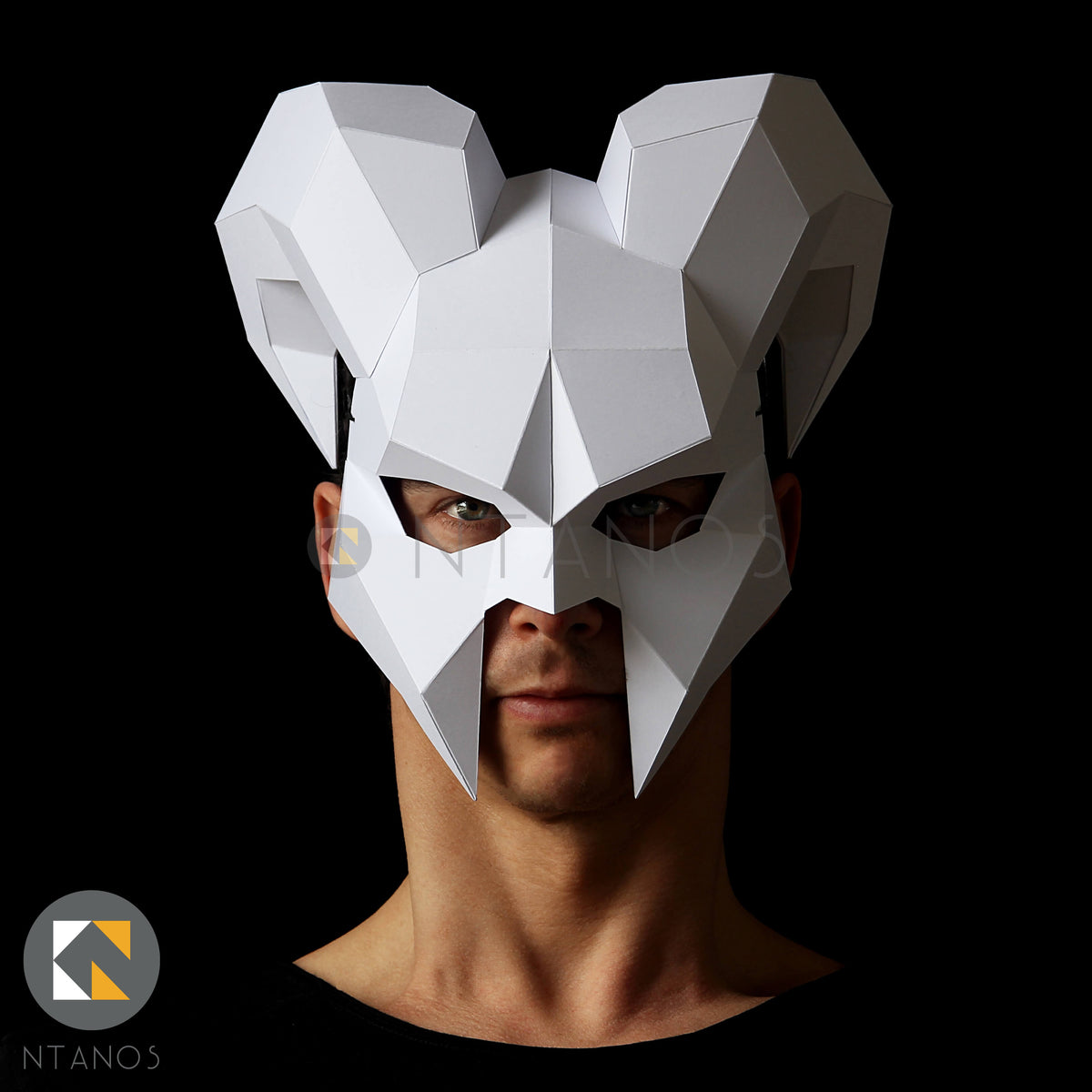Demon Paper Mask | Halloween Papercraft Masks By Ntanos | Made By You
