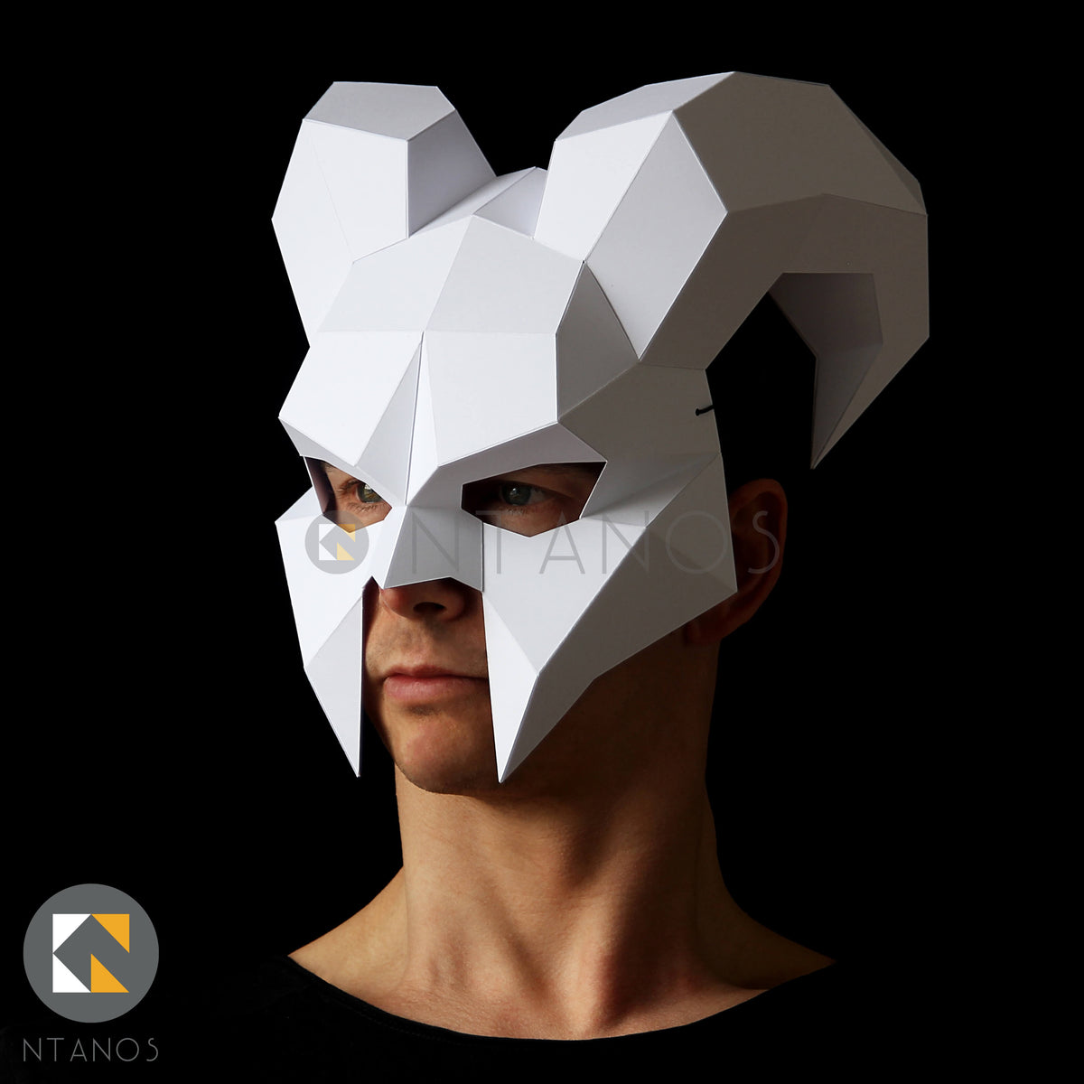 Demon Paper Mask | Halloween Papercraft Masks By Ntanos | Made By You