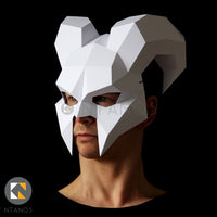 Papercraft Masks Designed by Ntanos | Templates for Your Creativity