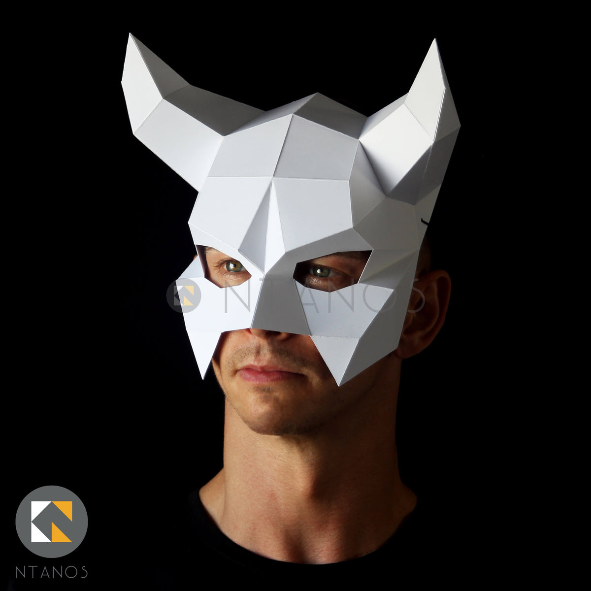 Devil Papercraft Mask | Halloween Paper Masks By Ntanos | Made By You