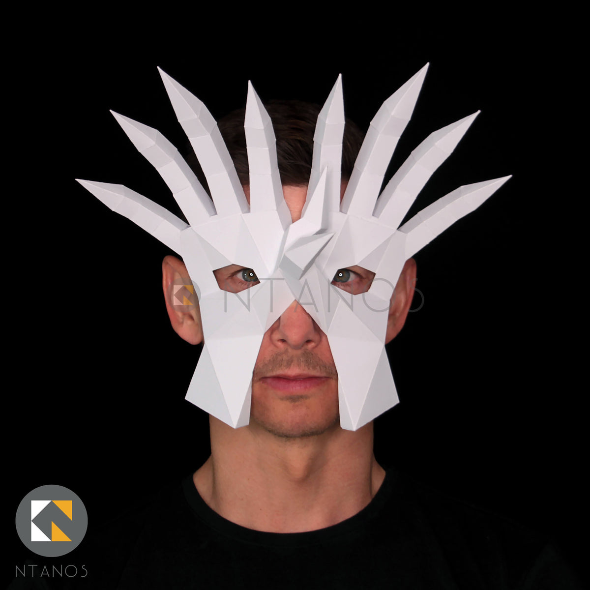 The Pale Man Mask | Paper Masks Templates By Ntanos | Instant Download