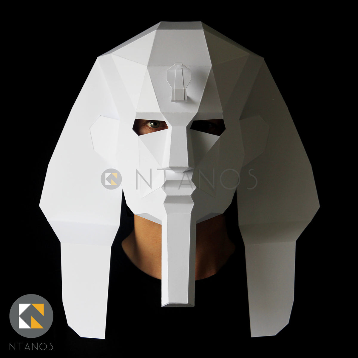 Pharaoh Paper Mask | Papercraft Masks Templates By Ntanos