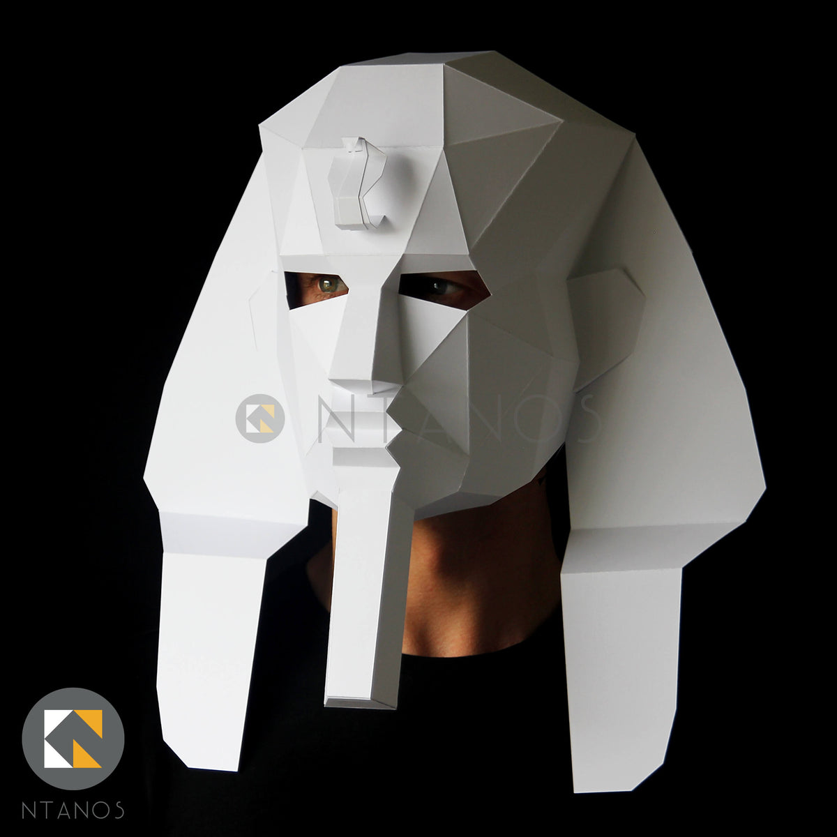 Ancient Egypt Papercraft Mask Set | Designed by Ntanos