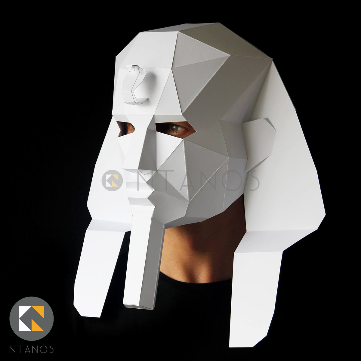 Pharaoh Paper Mask | Papercraft Masks Templates By Ntanos