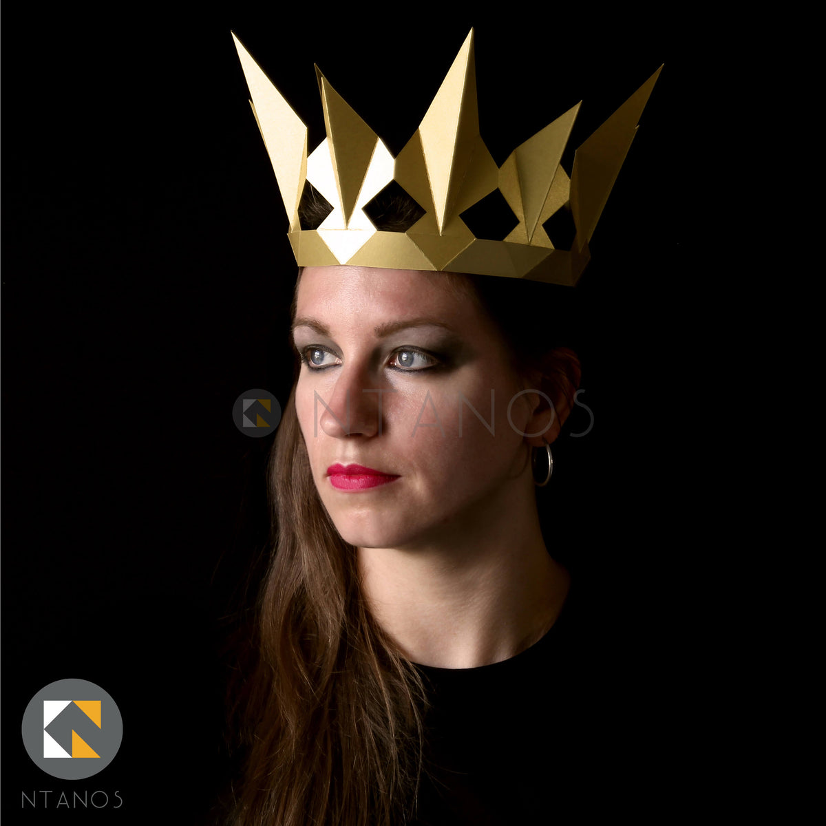 Evil Queen's Paper Crown | Papercraft Templates By Ntanos