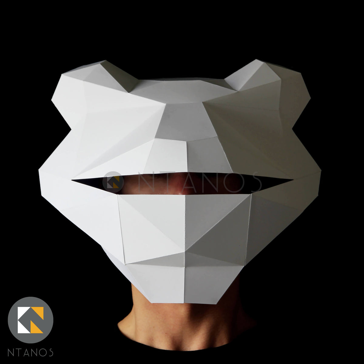 Frog 3D Paper Mask | Papercraft Animal Masks By Ntanos - Made By You