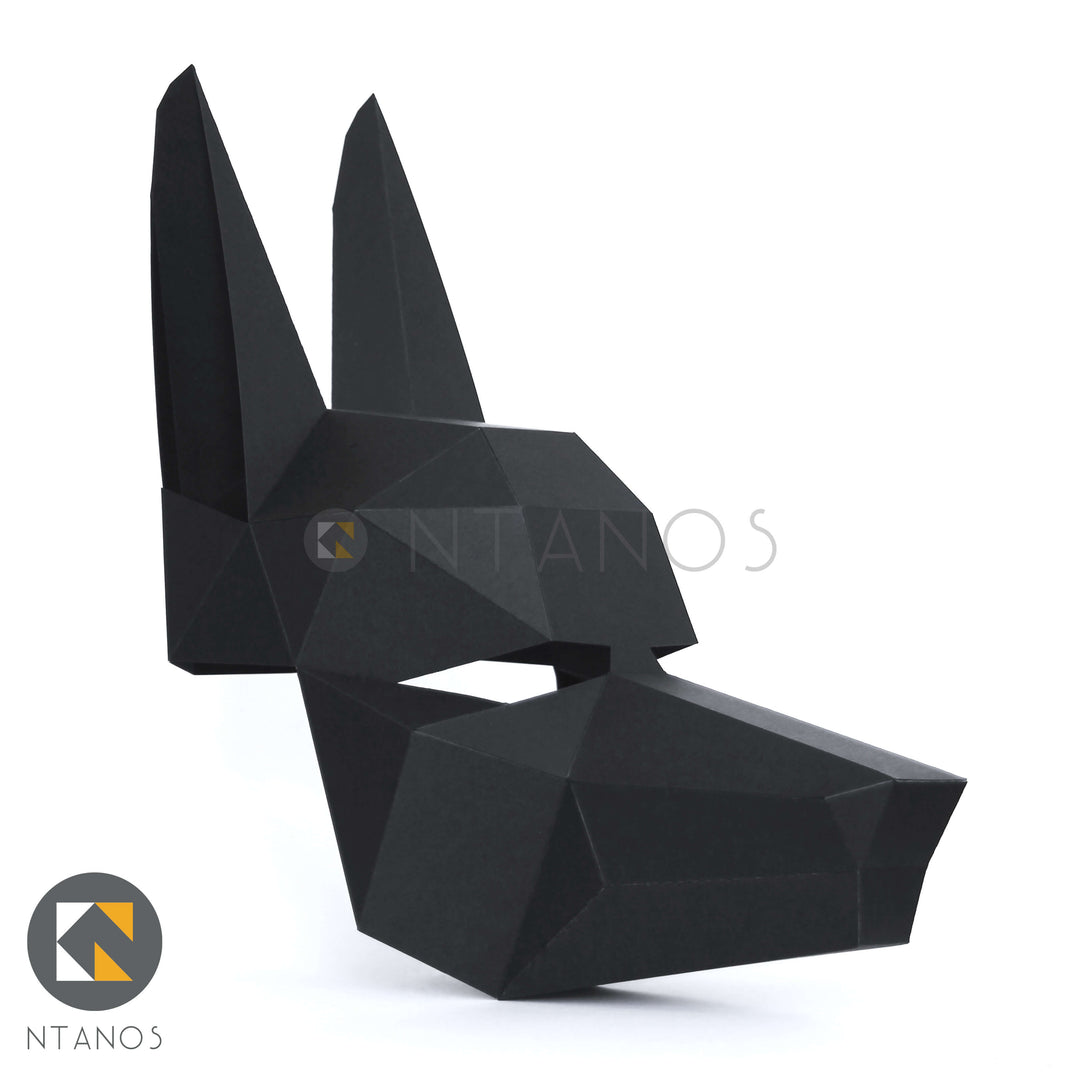 anubis mask template