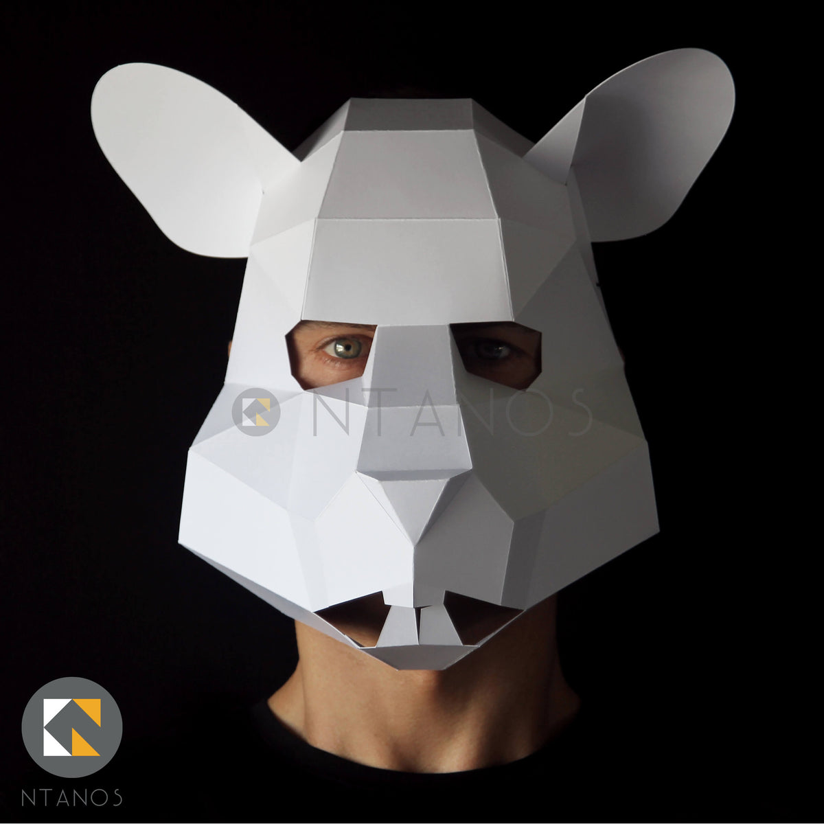 Rat Mask | Papercraft Animal Masks By Ntanos - Made By You