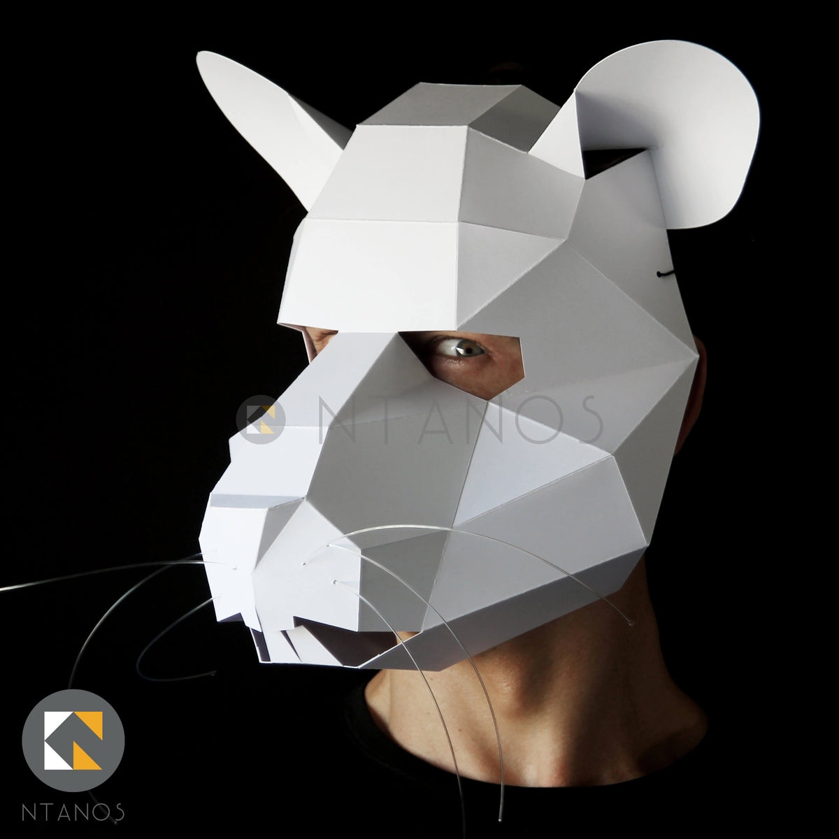 Rat Mask | Papercraft Animal Masks By Ntanos - Made By You