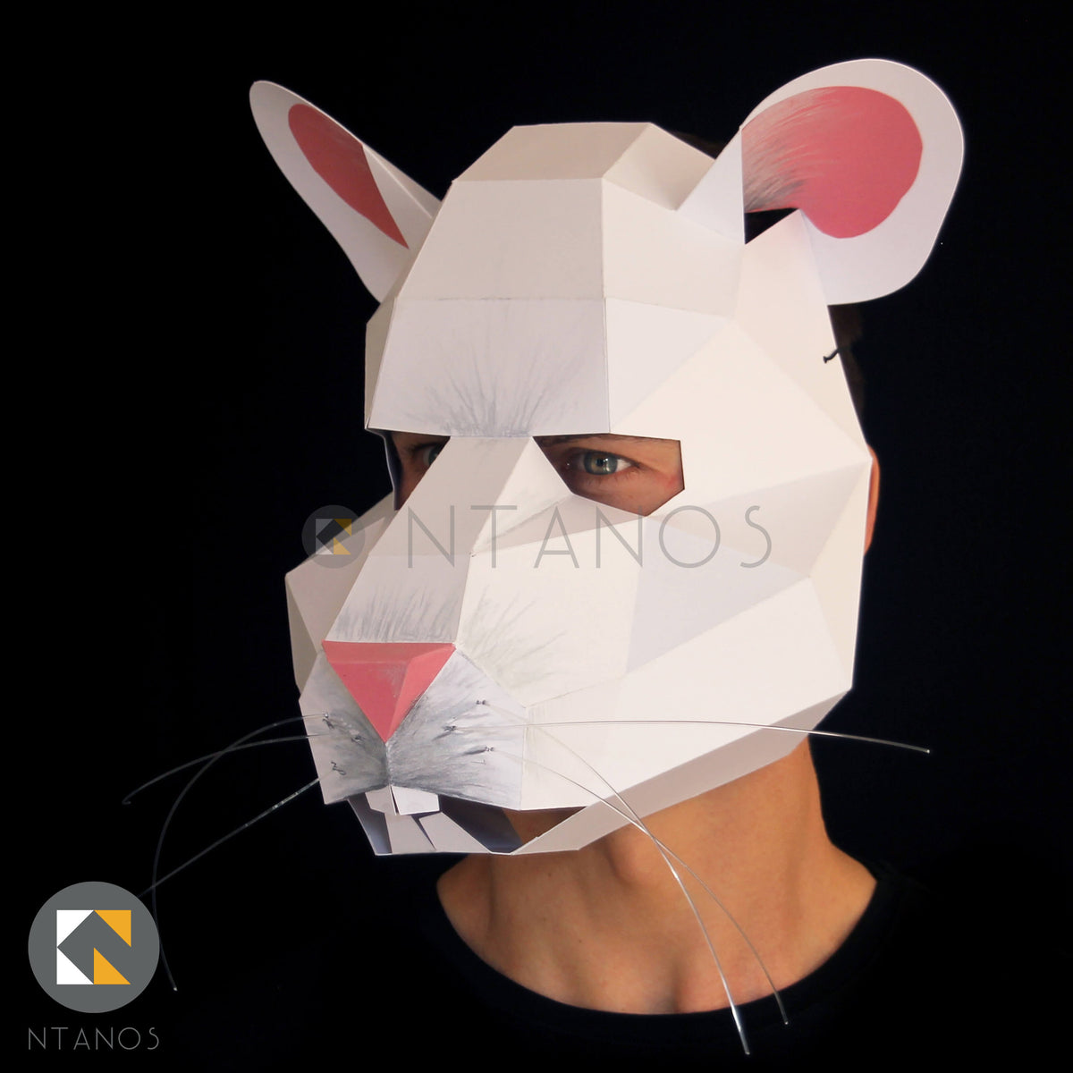 Rat Mask | Papercraft Animal Masks By Ntanos - Made By You