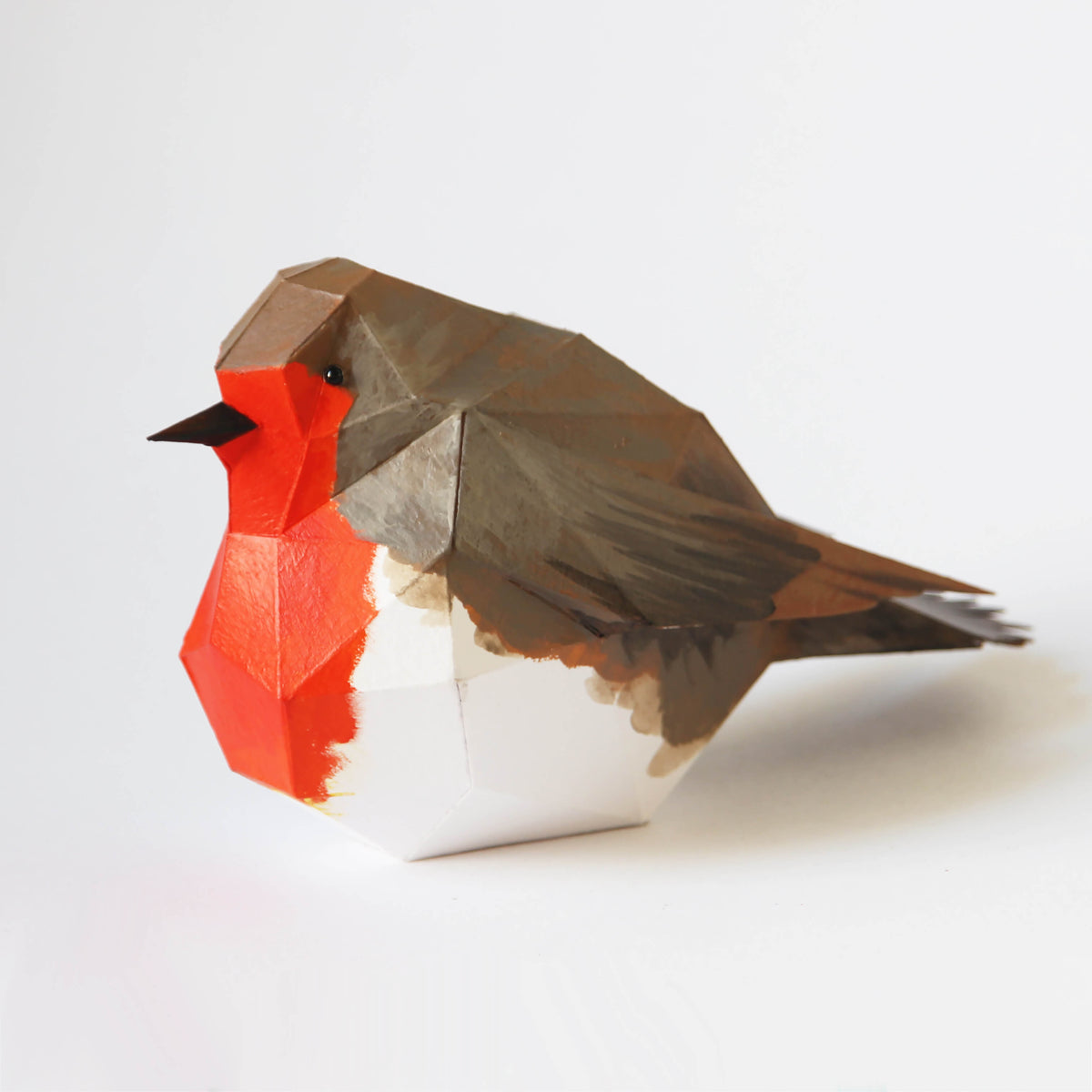 Robin Bird Ornament | Papercraft Designed By Ntanos | Made By You