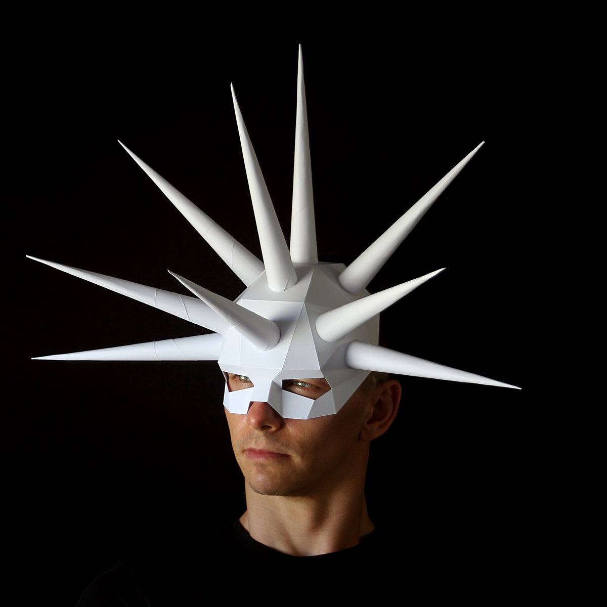 Urchin Paper Mask | Papercraft Masks Templates By Ntanos